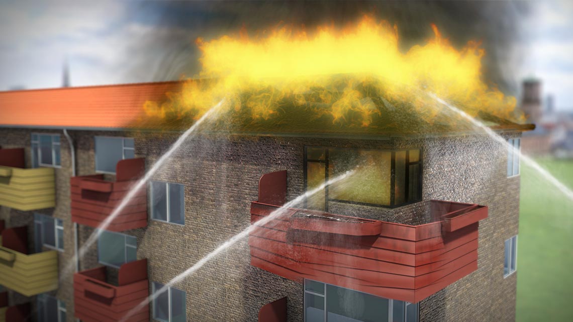 Instructional video about fire protection - Mediafarm